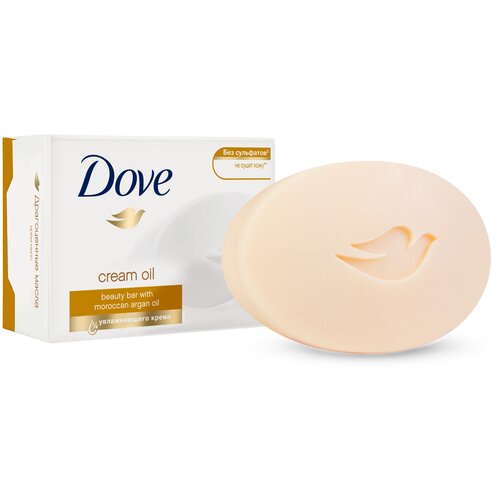 Dove Крем-мыло кусковое Драгоценные масла, 100 мл, 100 г
