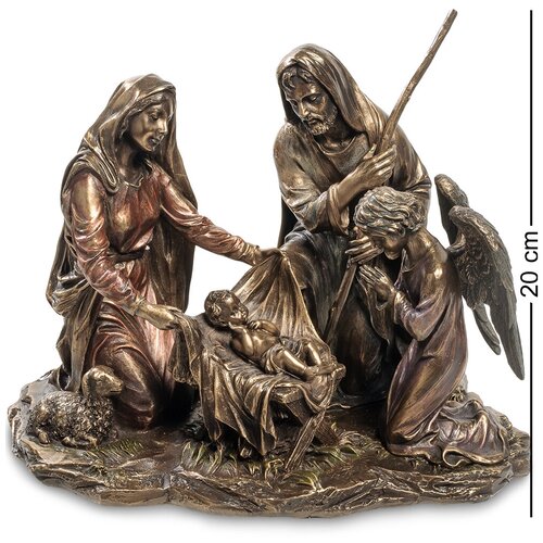 Статуэтка Veronese "Рождество Христово" (bronze) WS-874