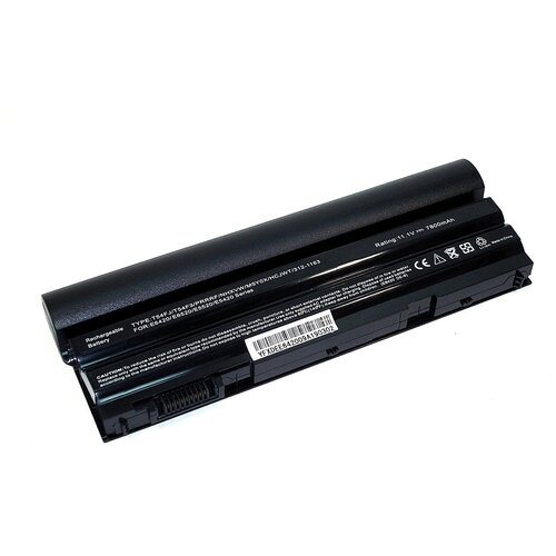 Аккумуляторная батарея для ноутбука Dell Latitude E6420 7800mAh T54FJ (4NW9) OEM