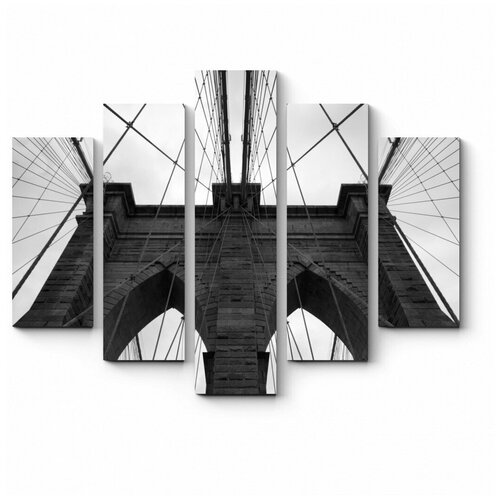 Модульная картина Мост в вечность 75x60