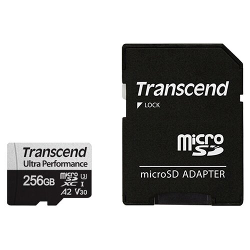 Карта памяти 256Gb - Transcend MicroSDXC 340S Class 10 UHS-I