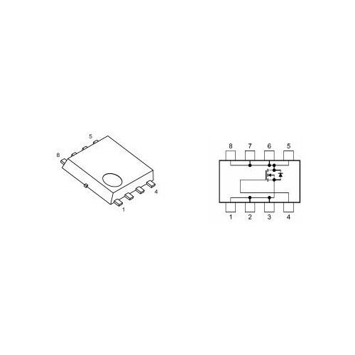 Микросхема TPCC8065-H N-Channel MOSFET 30V 13A TSON-ADVANCE