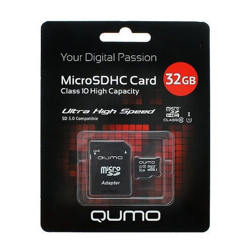 Micro SD 32GB QUMO Class 10