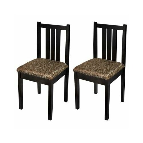 Комплект (2штуки) обеденных стульев KETT-UP ECO нильс, KU318.3П, деревянный, цвет венге