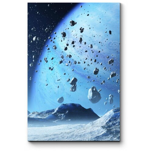 Модульная картина Метеоритный дождь 40x60