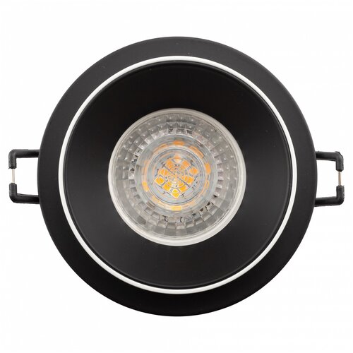 Светильник DENKIRS DK2400-BK, GU10, 50 Вт, кол-во ламп: 1 шт., цвет арматуры: черный, цвет плафона: черный