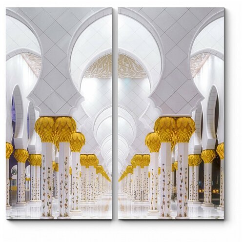 Модульная картина Сердце мечети 50x50