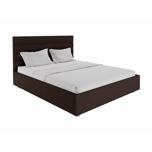 Мягкая кровать Левита Шоколад, 140х200 (Dimax)