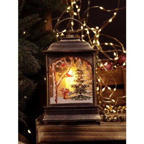 Новогодний светильник "Рождественская лампа" 16 см, China Dans, артикул F2116-1