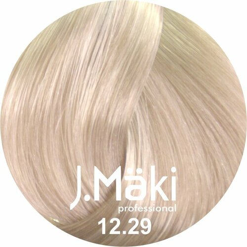 J.Maki Стойкий краситель для волос, 12.29 Суперблонд жемчужный сандрэ, 60 мл