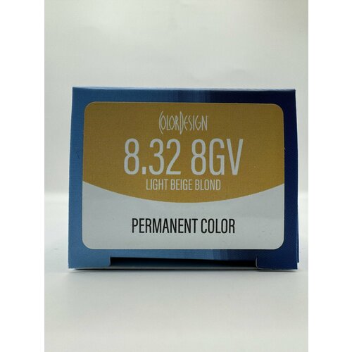8,32 8GV Стойкая крем краска 100мл Colordesign