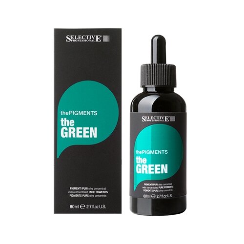 Selective Professional Краситель прямого действия the Pigments, green, 80 мл, 130 г