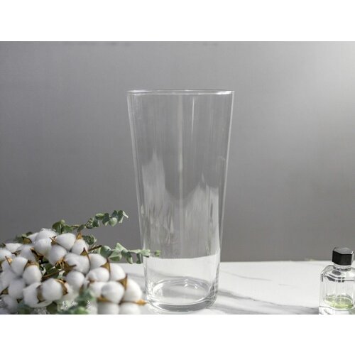 Стеклянная ваза гвейн, прозрачная, 30 см, Edelman, Mica 1062177