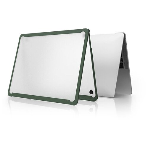 Чехол-накладка WiWU iSHIELD Dual Color Macbook Case (HP-01) for Apple MacBook Pro 13.3" (Green) A1989, A1706, A1708, A2159