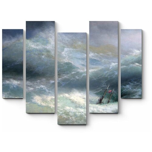 Модульная картина Волна, Иван Айвазовский 181x147