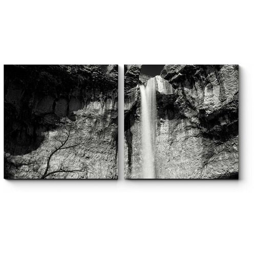 Модульная картина Великолепный водопад200x100