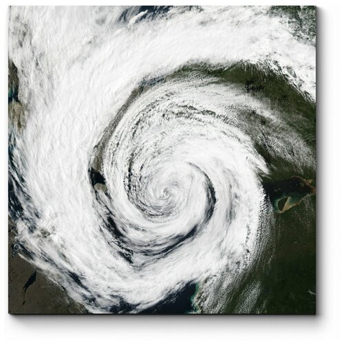 Модульная картина Космический циклон 80x80