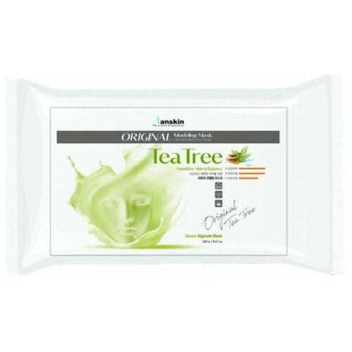 Альгинатная маска с экстрактом чайного дерева Anskin Original Teatree Modeling Mask (пакет 240 г)