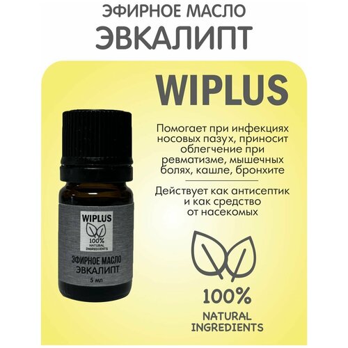 Эфирное масло Эвкалипт 5 мл WIPLUS