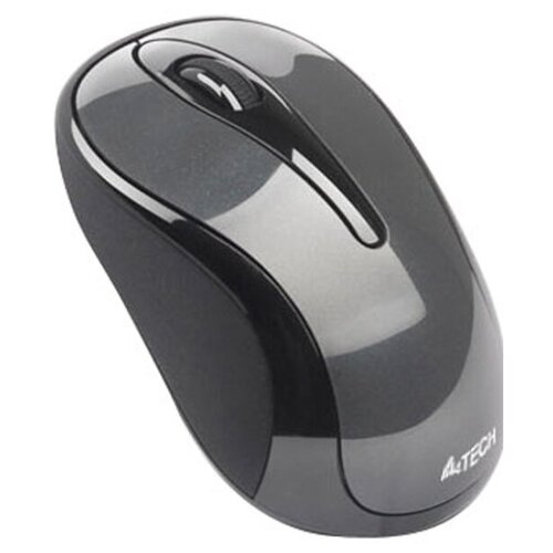 Мышь Mouse A4 V-Track G3-280A grey/black optical (1000dpi) cordless USB (2but)