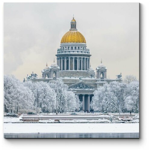 Модульная картина Зимний Петербург30x30