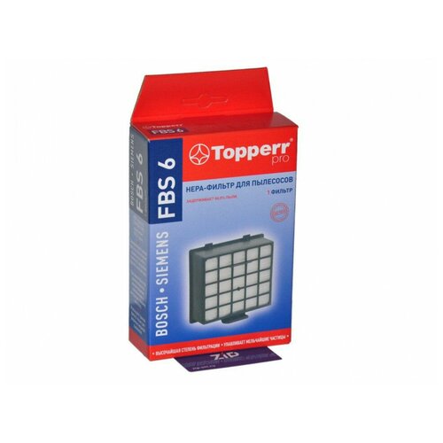 Topperr FBS6 HEPA фильтр пылесоса BOSCH, SIEMENS FBS 6