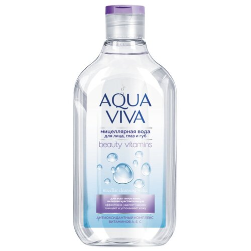 Мицеллярная вода "Agua Viva", для всех типов кожи, 300 мл