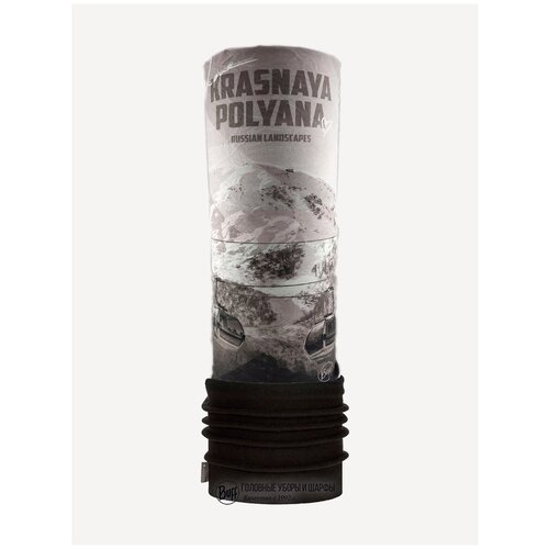 Бандана Buff Polar Krasnaya Poliana, размер one size, серый, черный