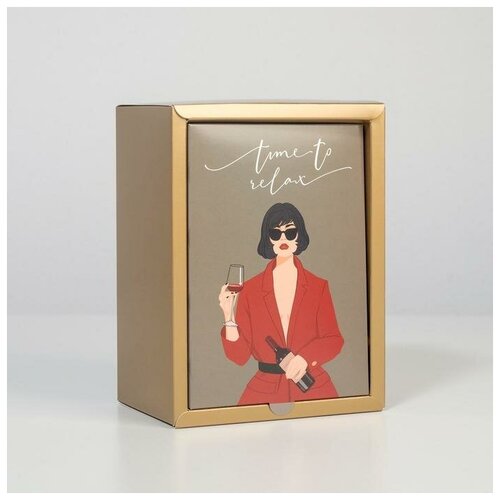 Коробка складная «GIRL», 20 × 15 × 10 см