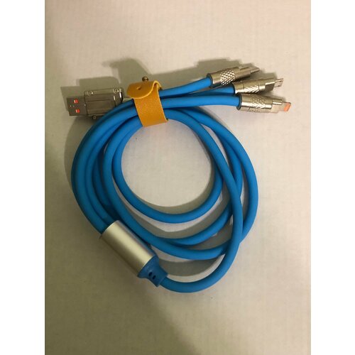 Универсальный кабель 3 IN 1 (Lightning, TYPE-C, MICRO USB), usb провод 1,2м, Зарядка для iphone, Зарядка для Android, Кабель 3 в одном Jamme, usb шнур
