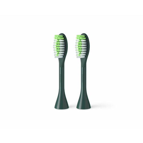 Насадки для электрической зубной щётки Philips One Sonicare BH1022/08, 2шт, темно-зеленый