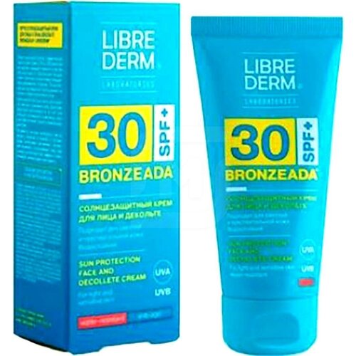 Крем Librederm Bronzeada Spf30 для лица и декольте