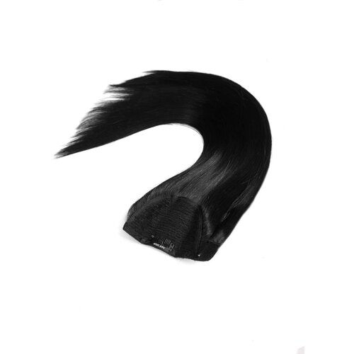 Hairshop Хвост на липучке Berkana 1.0 40 см (90 гр) (Черный)