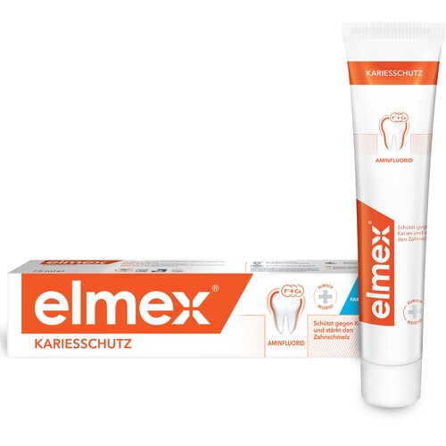 Зубная паста Elmex Защита от кариеса, 75 мл, белый