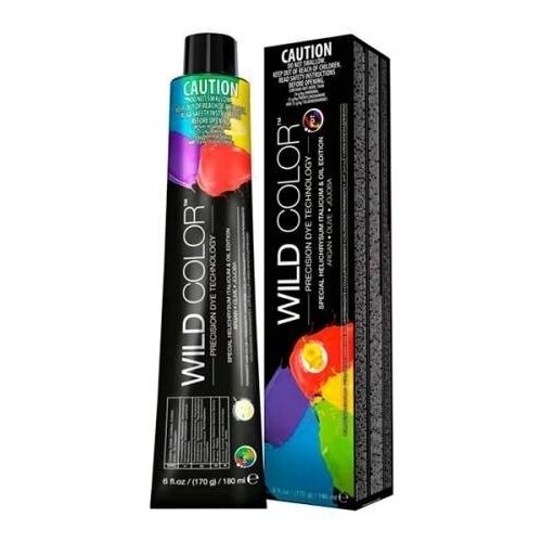 Wild Color - Вайлд Колор Стойкая крем-краска для волос, 180 мл - Wild Color 1N/O Черный