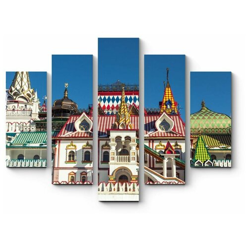 Модульная картина Измайловский Кремль в лучах солнца115x92