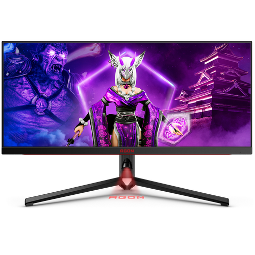 34" Монитор AOC Agon Pro AG344UXM, 3440x1440, 170 Гц, IPS, черный