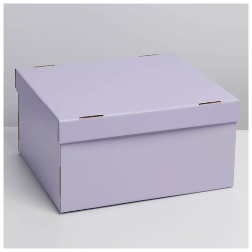 Коробка складная "Лавандовая", 31,2x25,6x16,1 см