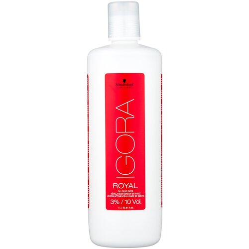Schwarzkopf Professional Лосьон-окислитель на масляной основе Royal 3 %, 1000 мл, 1000 г