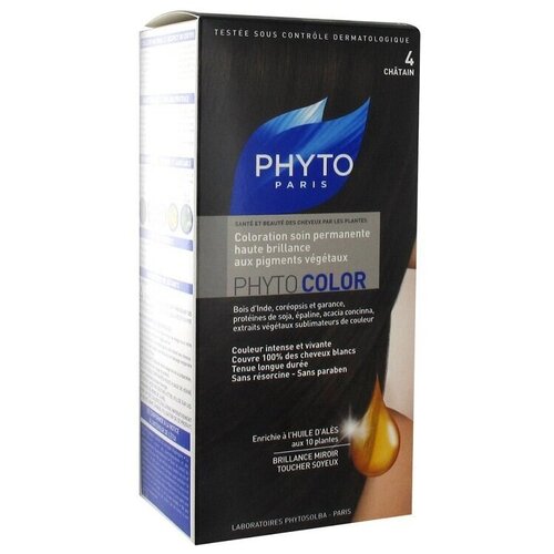 PHYTO Phytocolor краска для волос, 4 Шатен