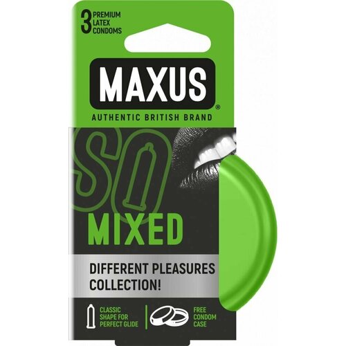 Презервативы в железном кейсе MAXUS Mixed - в упаковке