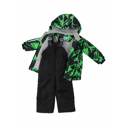 Комплект верхней одежды Oldos размер 110-60-54, зеленый