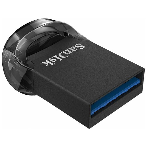 Флешка 256 Гб Sandisk Ultra Fit (SDCZ430-256G-G46) USB 3.1 Type A, черная