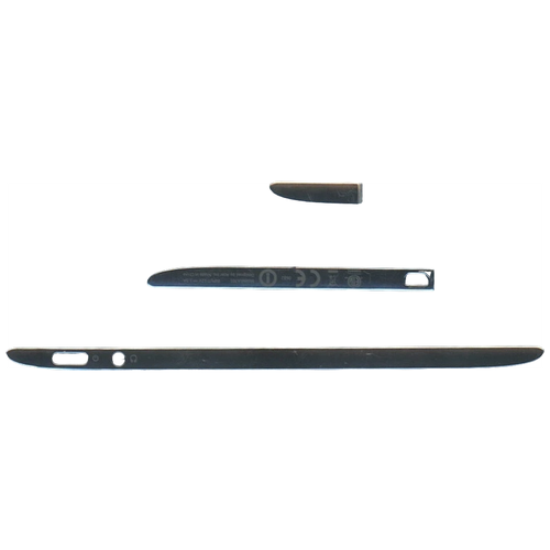 Боковые рамки для планшета Acer Iconia Tab A700, A701, серебристые, в комплекте 3 штуки