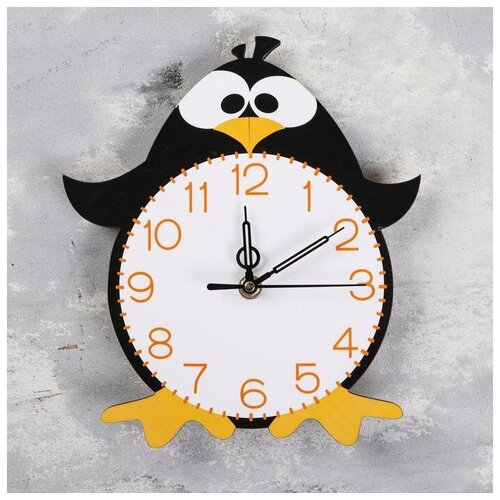 Часы настенные "Пингвин", дискретный ход