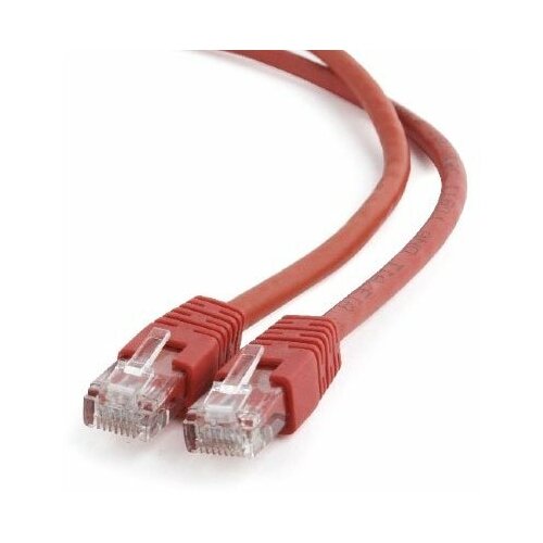 Набор из 3 штук Патч-корд UTP Cablexpert PP6U-0.5M/R категория 6, 0,5 м, литой, многожильный, красный