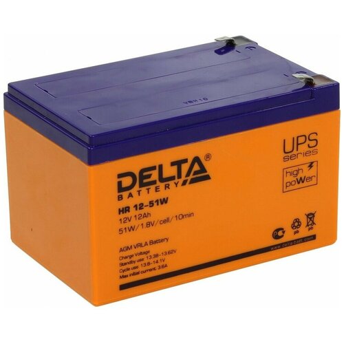 Аккумуляторная батарея DELTA Battery HR 12-51W 12 А·ч