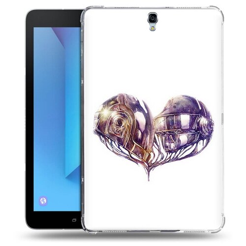 Чехол задняя-панель-накладка-бампер MyPads сердце абстракция для Samsung Galaxy Tab S3 9.7 SM-T820/T825 противоударный
