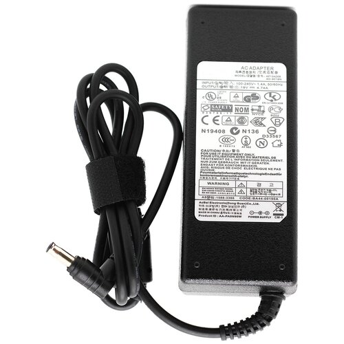 Блок питания (зарядное устройство) для ноутбука Samsung RV515 19V 3.16A (5.5-3.0) 60W
