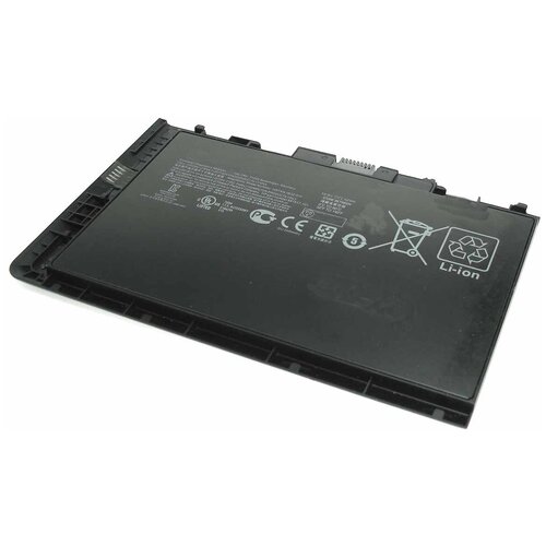 Аккумулятор (АКБ, батарея) BT04XL для ноутбука HP EliteBook Folio 9470m 9480m, 14.8В, 52Вт, черная